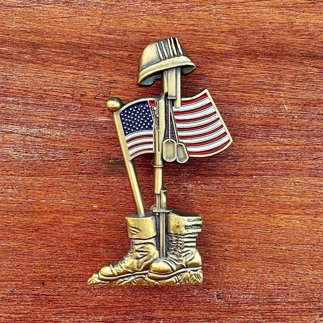 Exclusive American Flag Lapel Pins | Fallen Yet Not Forgotten ...