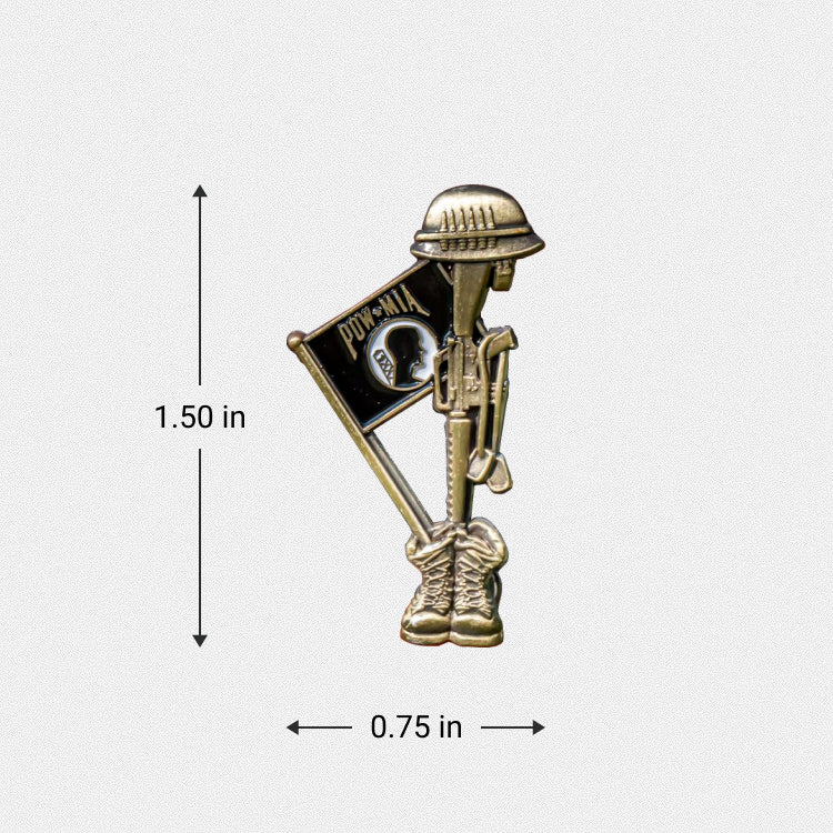 Memorial Pin for Fallen Heroes | Fallenyetnotforgotten