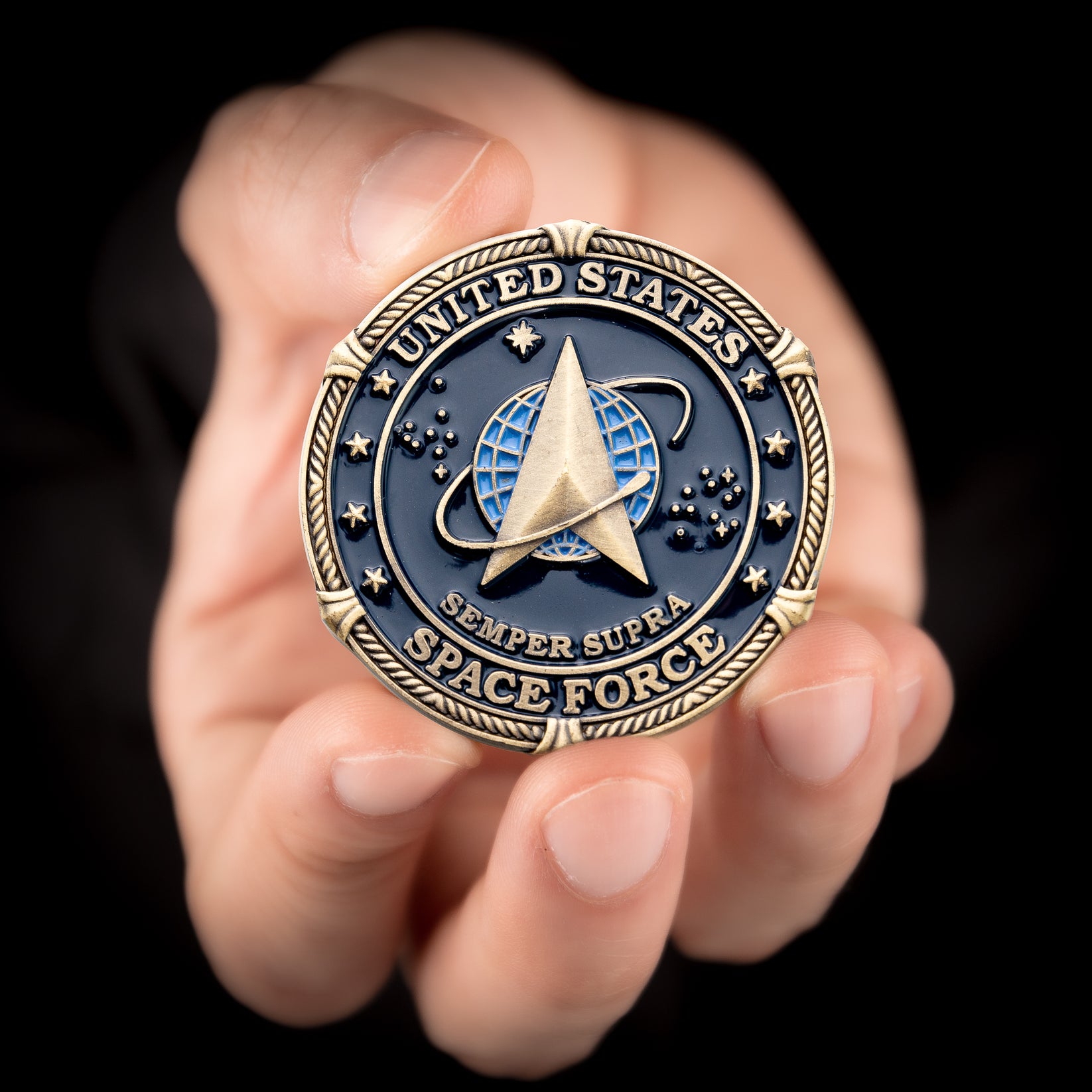 Collectible US Space Force Coin | Fallenyetnotforgotten