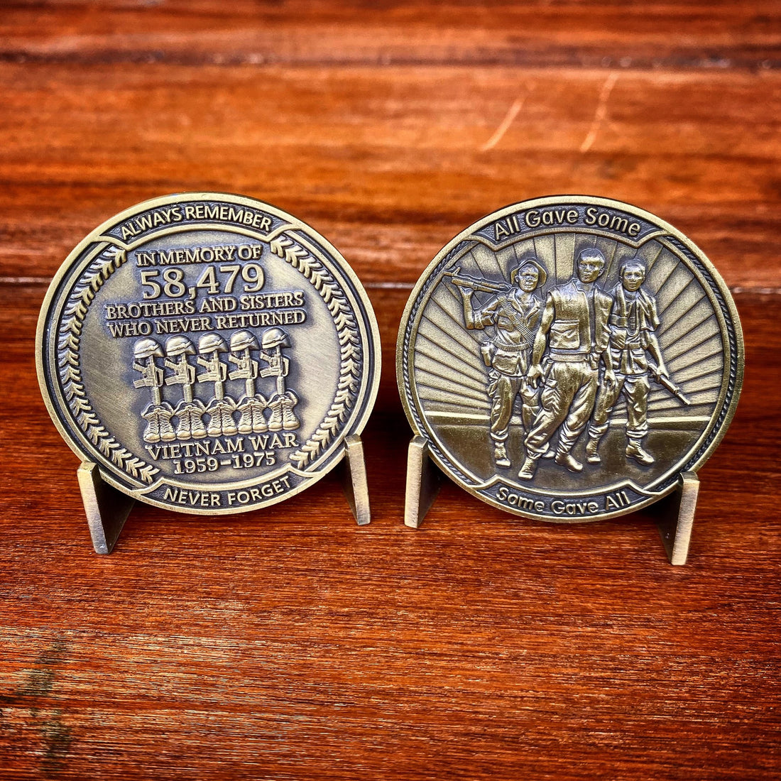 Vietnam Veteran Coin – Fallenyetnotforgotten