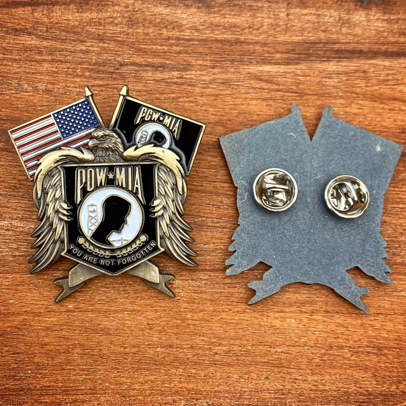 POW*MIA Memorial Pin | Fallenyetnotforgotten