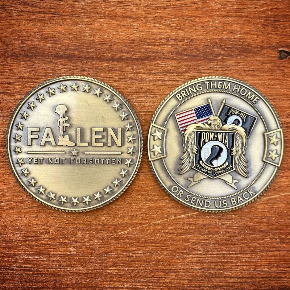 Unique Military Challenge Coins Collection | Fallen Yet Not Forgotten ...