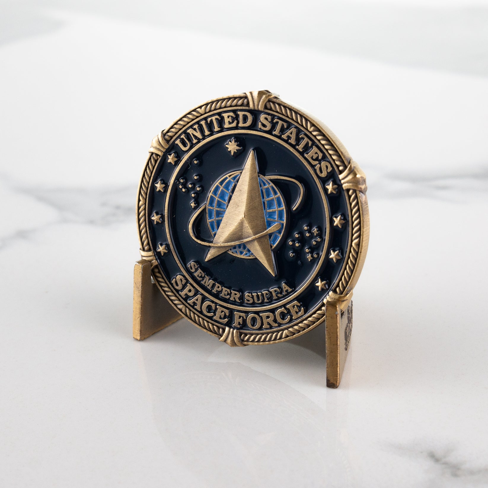 Collectible US Space Force Coin | Fallenyetnotforgotten