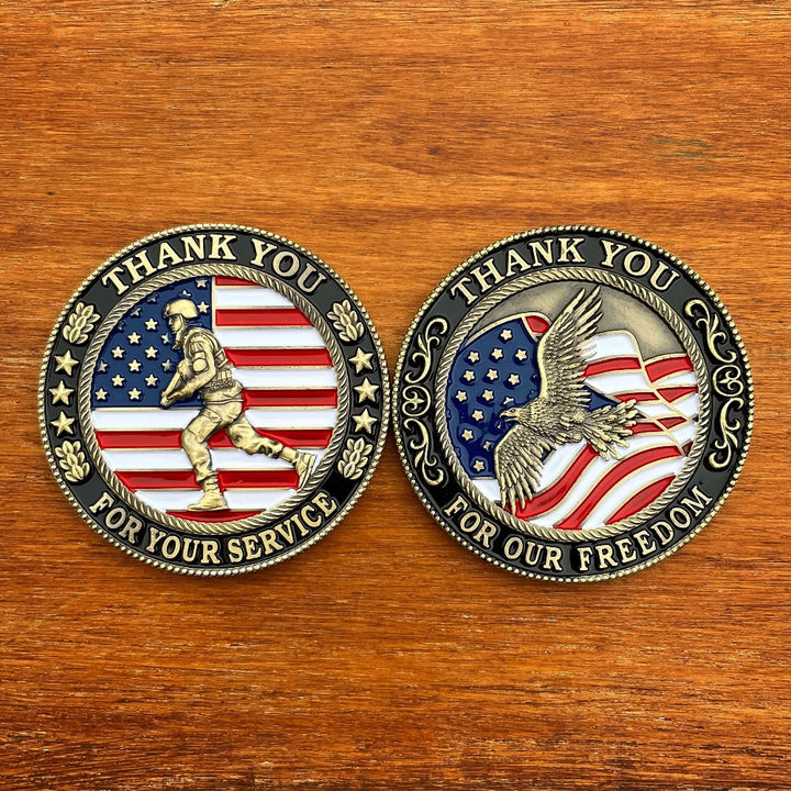 Thank You Veteran Coin Series | Fallen Yet Not Forgotten ...